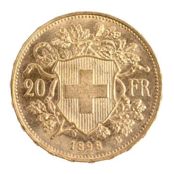 Goldvreneli 20 FR. 1897 | SwissGoldShop