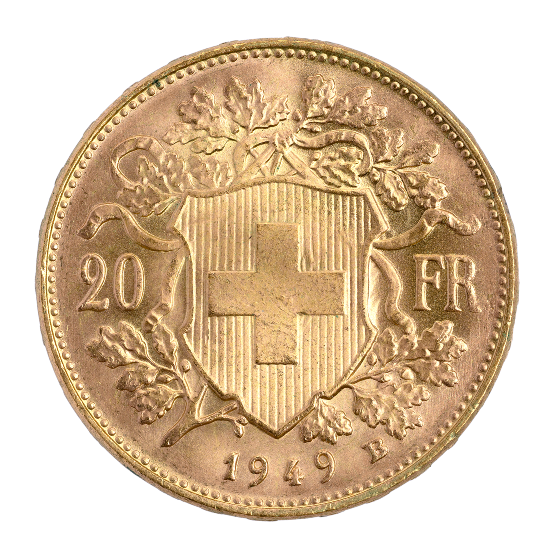 Goldvreneli 20 FR. 1949 | SwissGoldShop