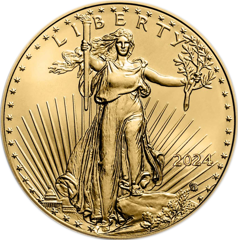1 Unze Gold American Eagle 2025 | SwissGoldShop